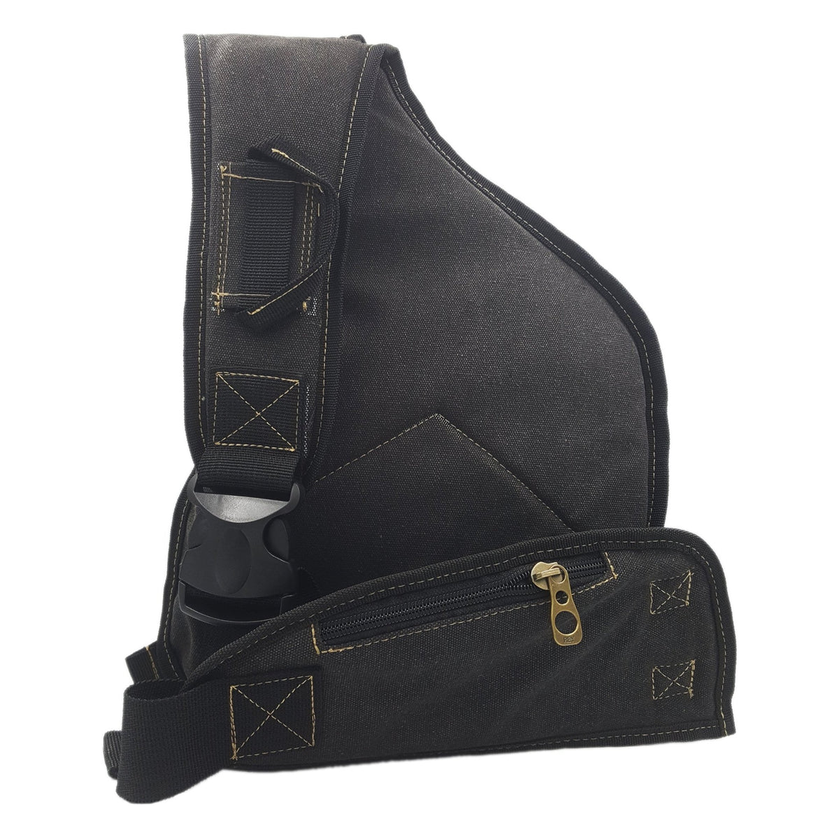 Canvas Sling Backpack - Black – Latin's Hand